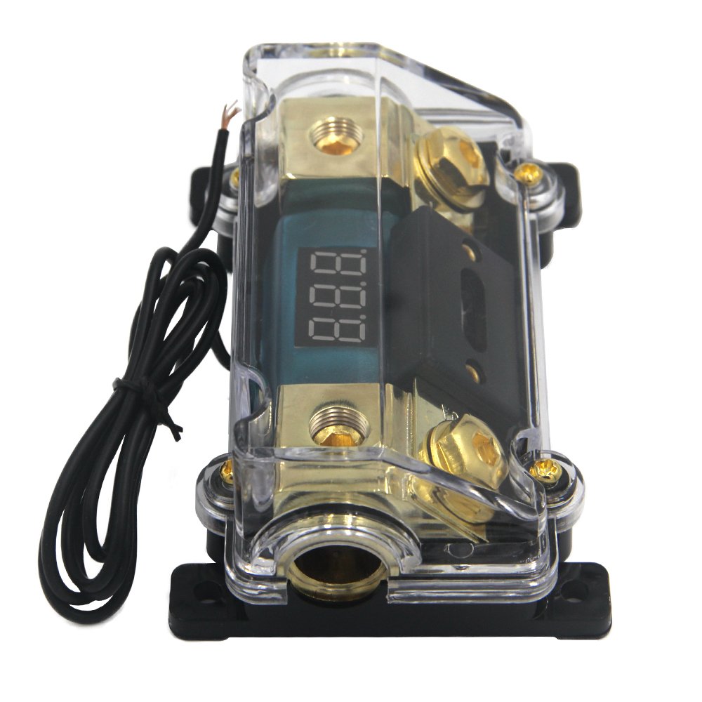 Snapklik.com : ZOOKOTO 100A Fuse Holder,Car Stereo Audio Led Display ...