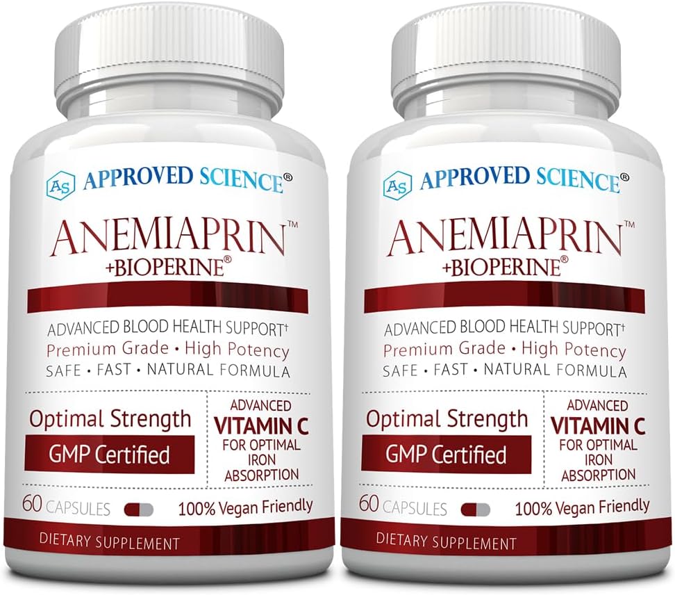 Amazon.com: Approved Science Anemiaprin - Absorbable Iron, Vitamin C ...