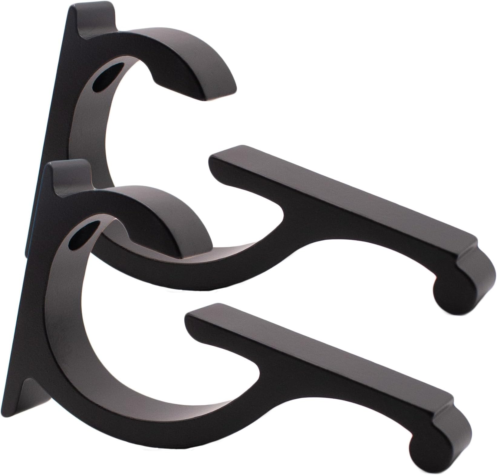 Amazon.com: Dulles Glass Floating Shelf Brackets, Designer Heavy Duty ...