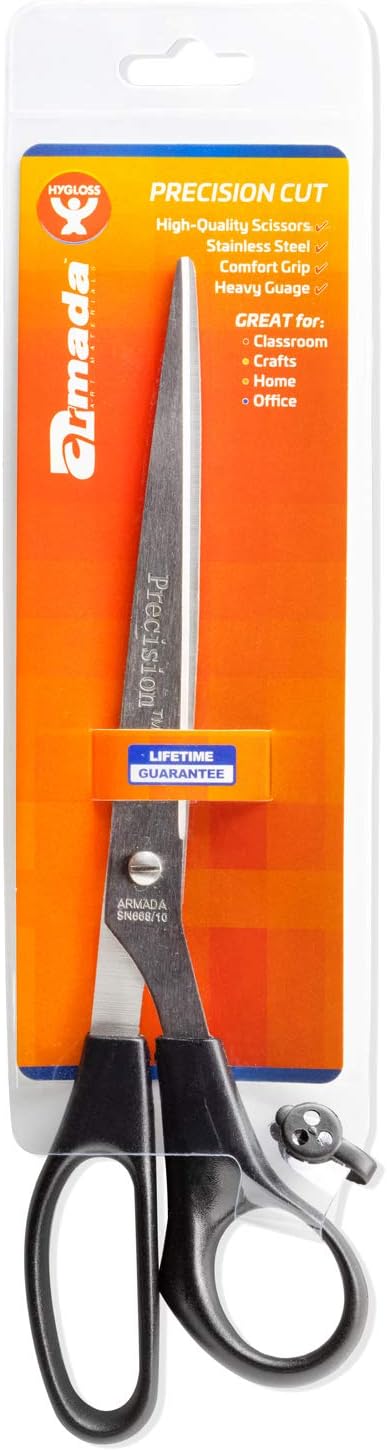 Amazon.com: Hygloss Products Armada Precision Straight Trimmer Scissors ...