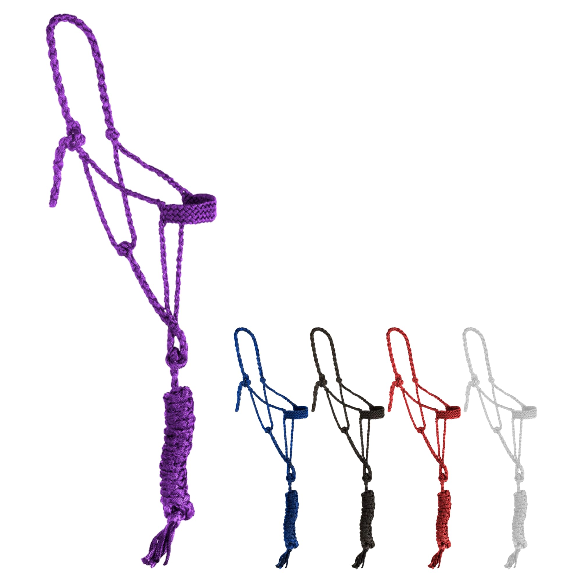 Snapklik.com : Resistance Mule Tape Halter - Horse Size