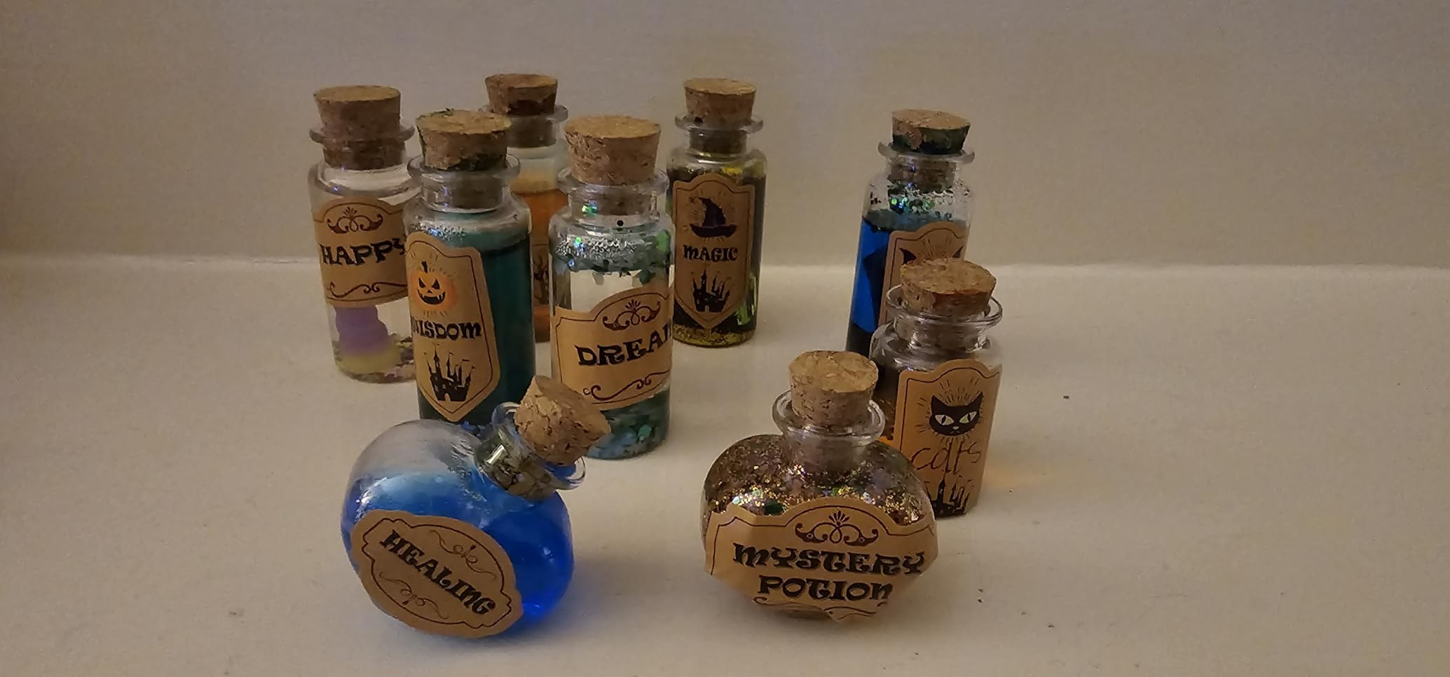 Magic Potions Kit for Kids – DIY Potion Making Set with 20+ Glow-in-The ...