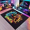 Amazon.com: ERWAAD Gaming Rug - Gamer Rug with Controller Design for ...