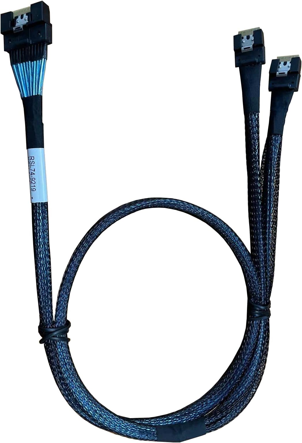 Amazon.com: Micro SATA Cables |SlimSAS 4i Staright to 4X SATA 1 Meter ...