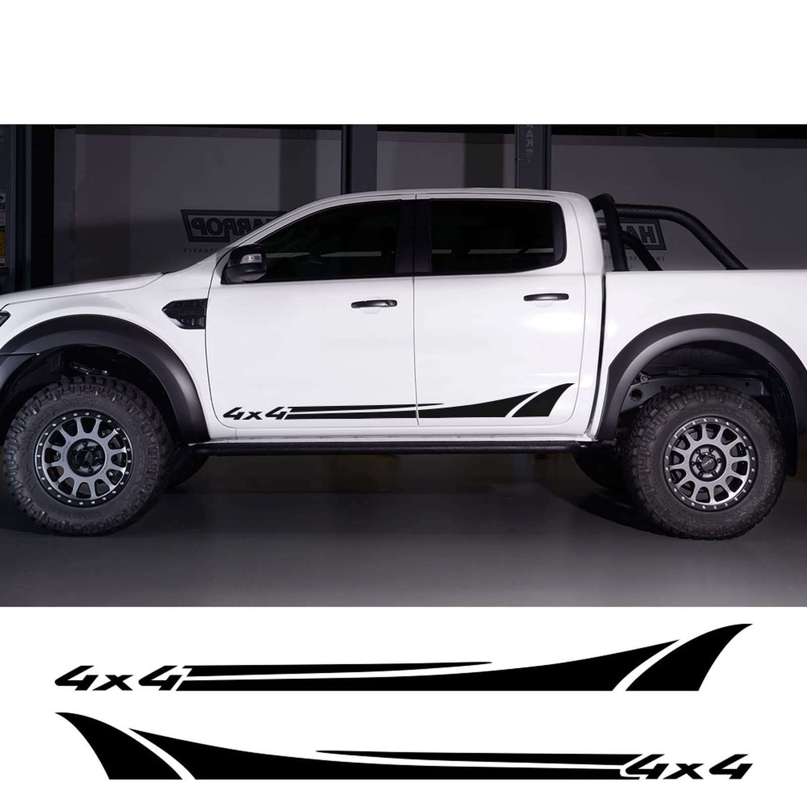 Buy Car Side Skirt Stickers stripe decal Vinyl Decals, For Ford Ranger ...