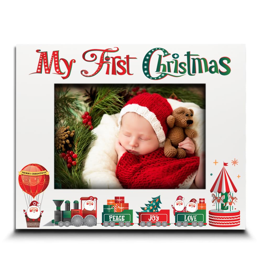 Christmas Frame Borders First Christmas Frame BELLA BUSTA-My First ...