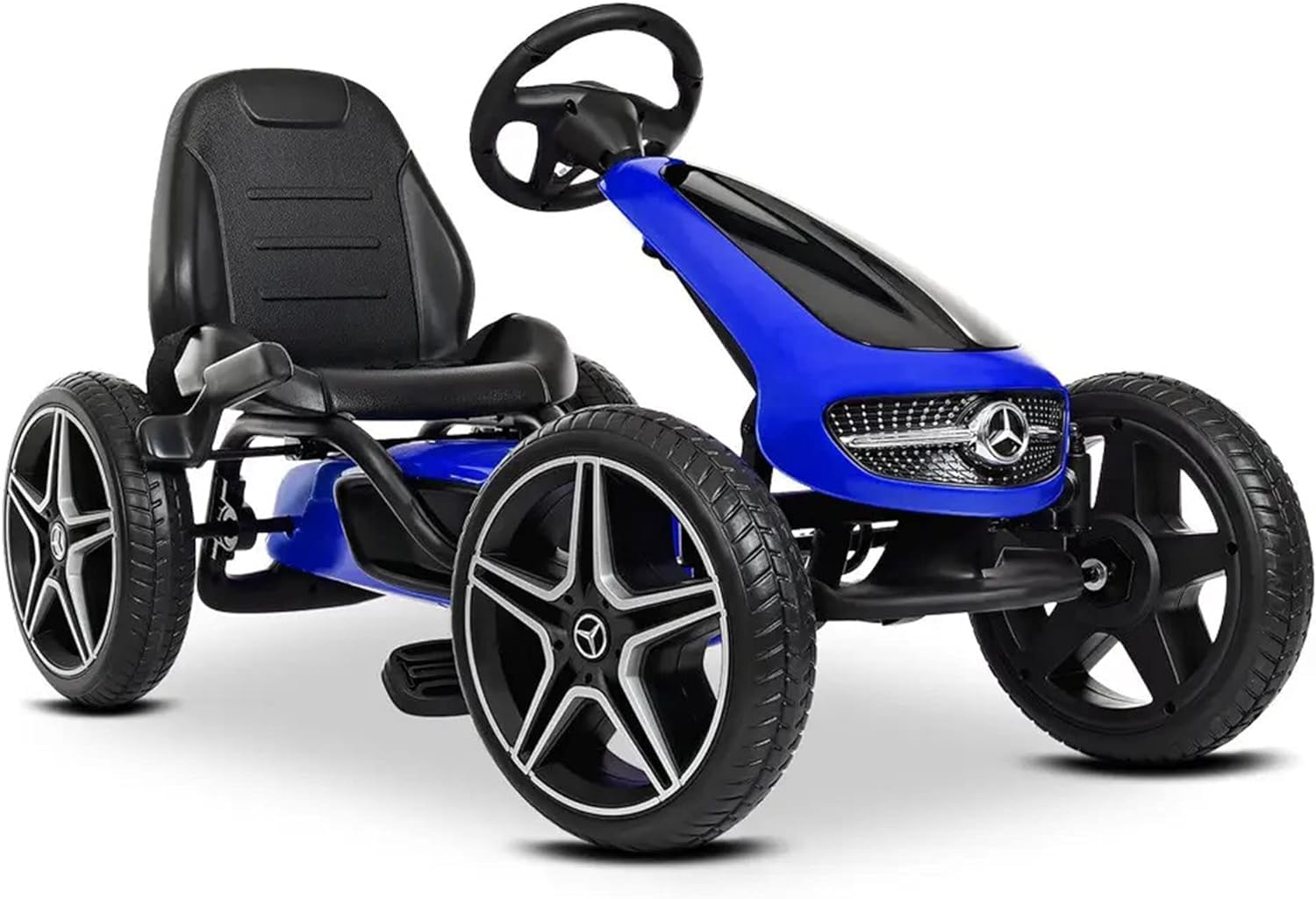 Buy TechPlus Go Cart Pedal Car Licensed Mercedes Benz Stylish Ride On ...