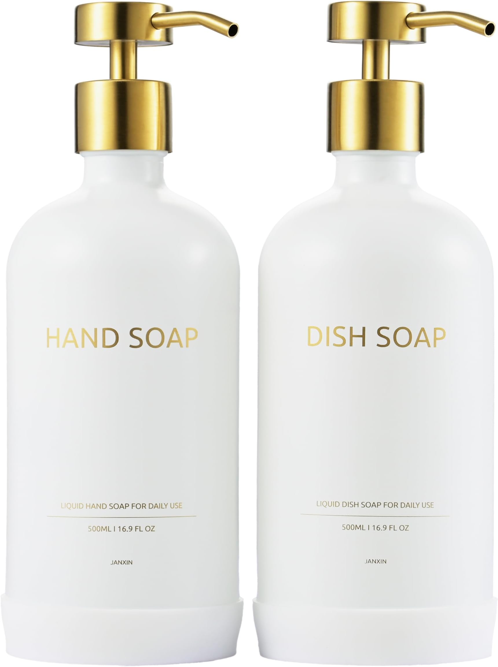 Amazon.com: MaisoNovo Soap Dispensers 2-Piece Set | Soap and Lotion ...
