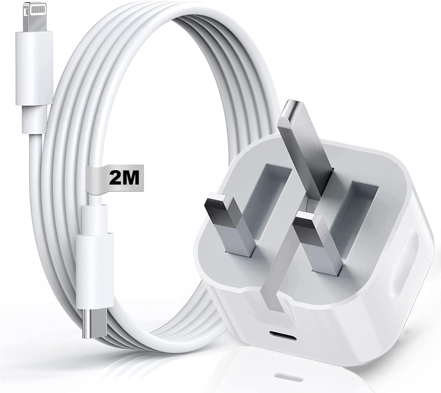 iPhone Fast Charger【Apple MFi Certified】Apple 20W USB-C Power Adapter ...