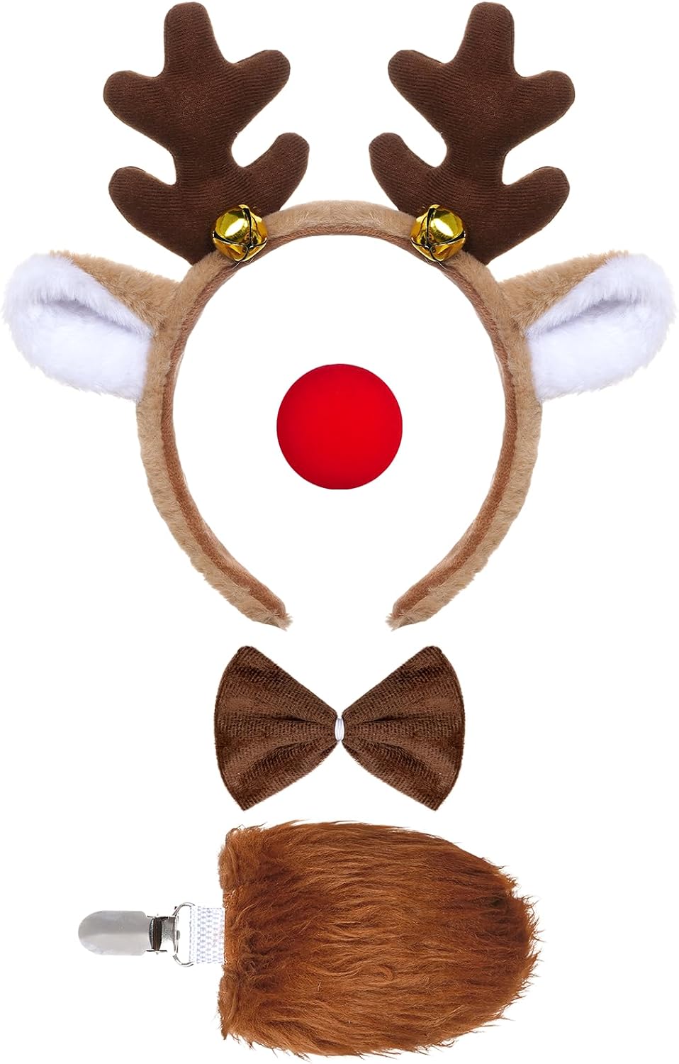 Amazon.com: choyaxo Reindeer Deer Costume Set Including Reindeer ...