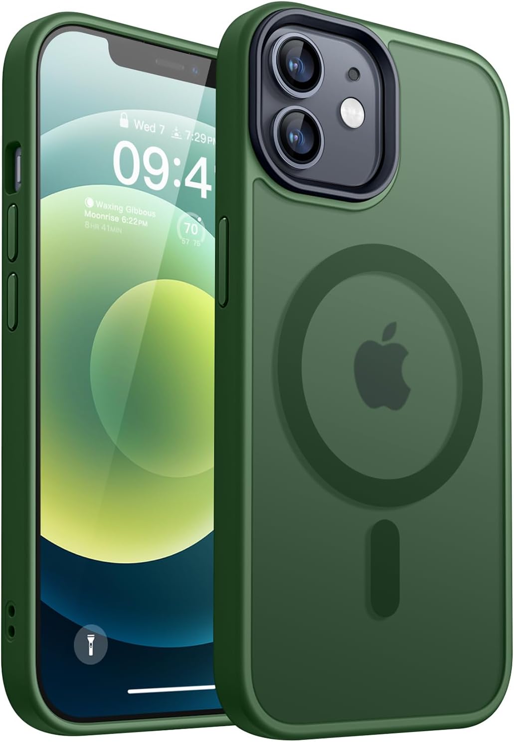 Amazon.com: CANSHN Magnetic Compatible with iPhone 12 Case/iPhone 12 ...