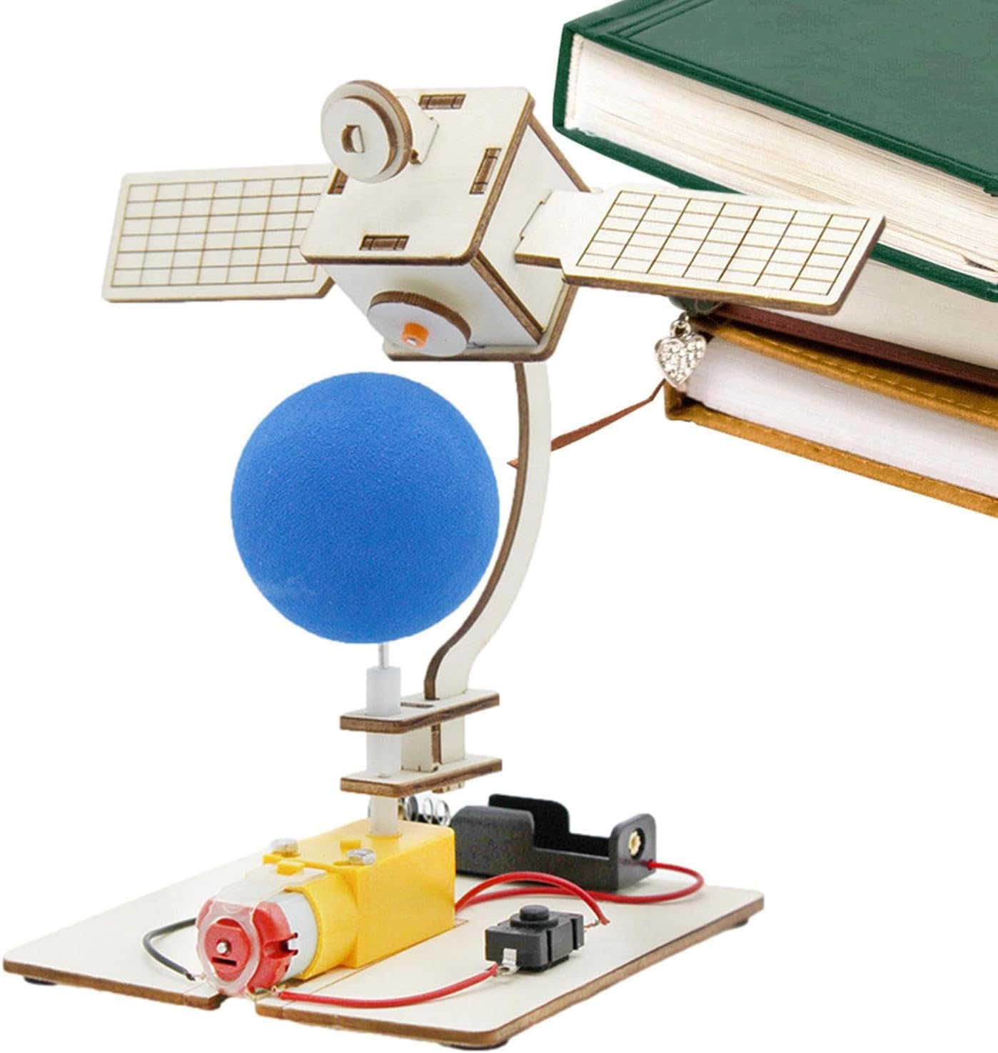 Amazon.co.jp: Orbital Space Satellite Toys | DIY Handmade Science Toys ...