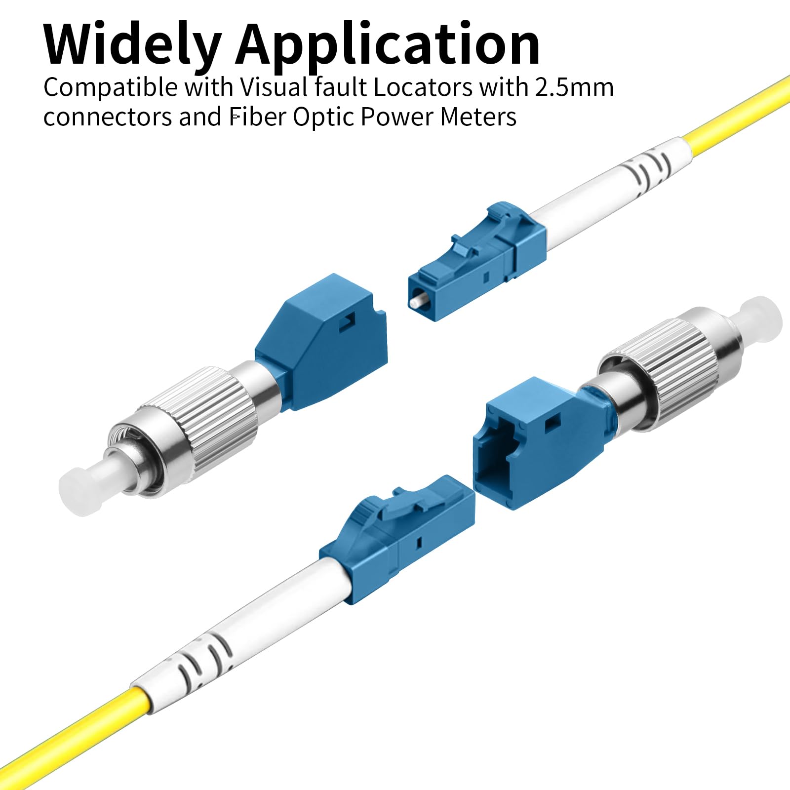 Snapklik.com : 2 Pack-Visual Fault Locator Adapter, LC/UPC Female To FC ...