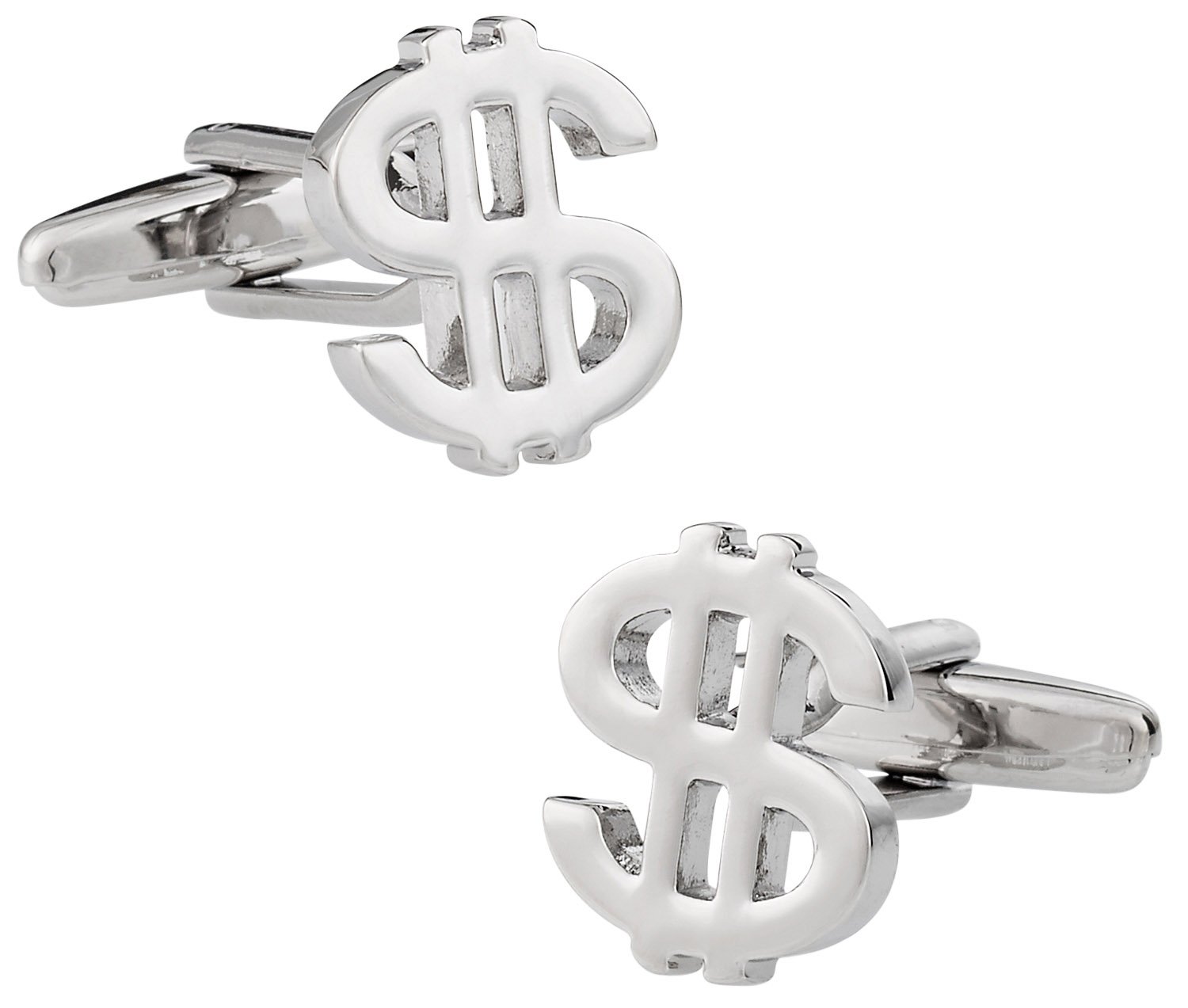 Amazon.com: Cuff-Daddy Dollar Sign $ Cufflinks with Presentation Box ...