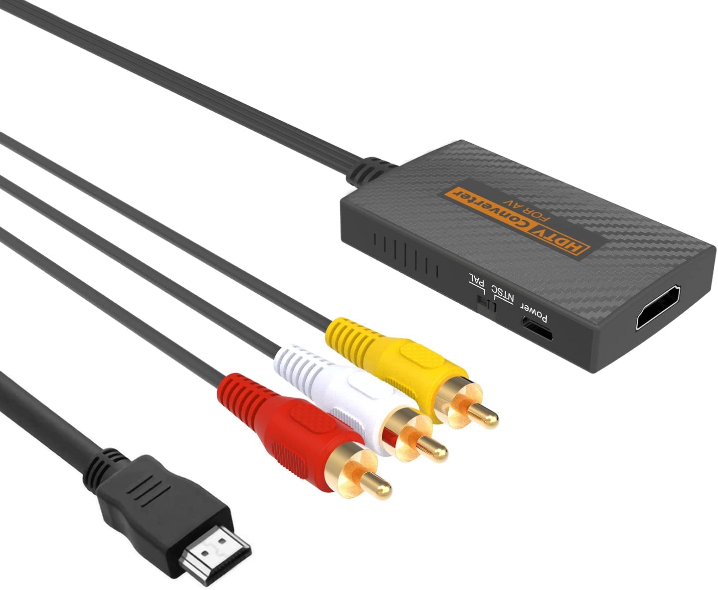 Amazon.com: yoxxzus HDMI to RCA Converter with HDMI Cable : Video Games