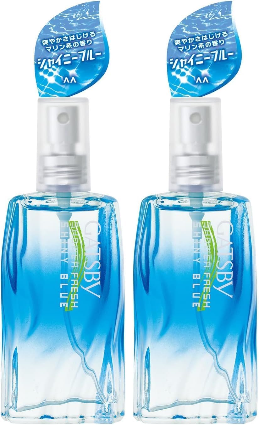 Amazon.co.jp: GATSBY Shower Fresh Shiny Blue, 2.0 fl oz (60 ml) (x 2 ...