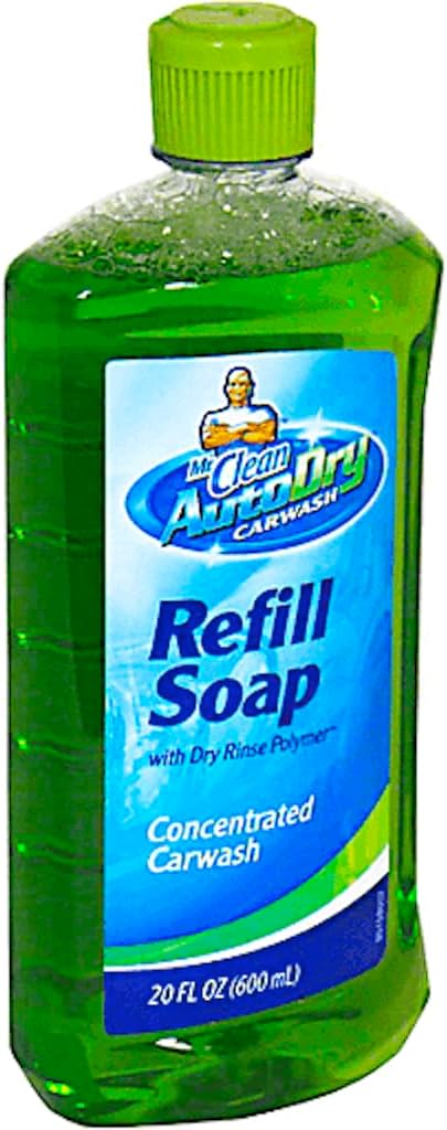 Amazon.com: Mr Clean Car Wash System Soap Refill - 20 Ounce Value Size ...