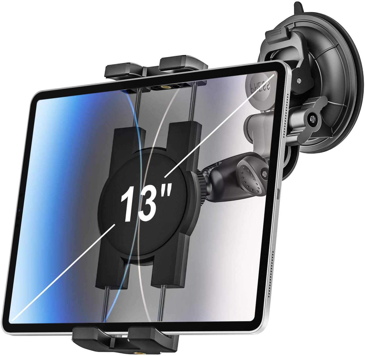 Amazon.com: woleyi Car Tablet Holder Windshield - [95mm Strongest ...