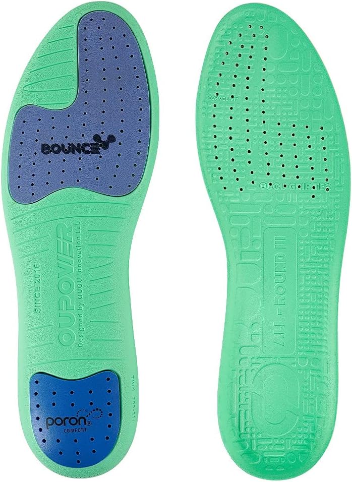 Amazon.com: OUPOWER Soccer Cleat Insoles Insert Gen3-Slim Thickenss ...