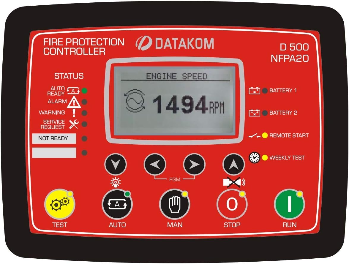DATAKOM D-500-MK2 Fire Pump Controller - Amazon.com