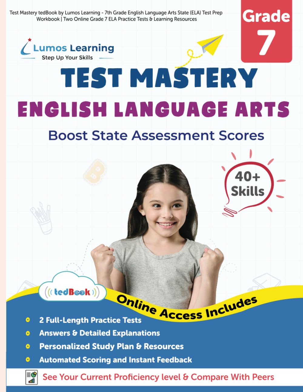 Test Mastery tedBook by Lumos Learning - 7th Grade English Language ...