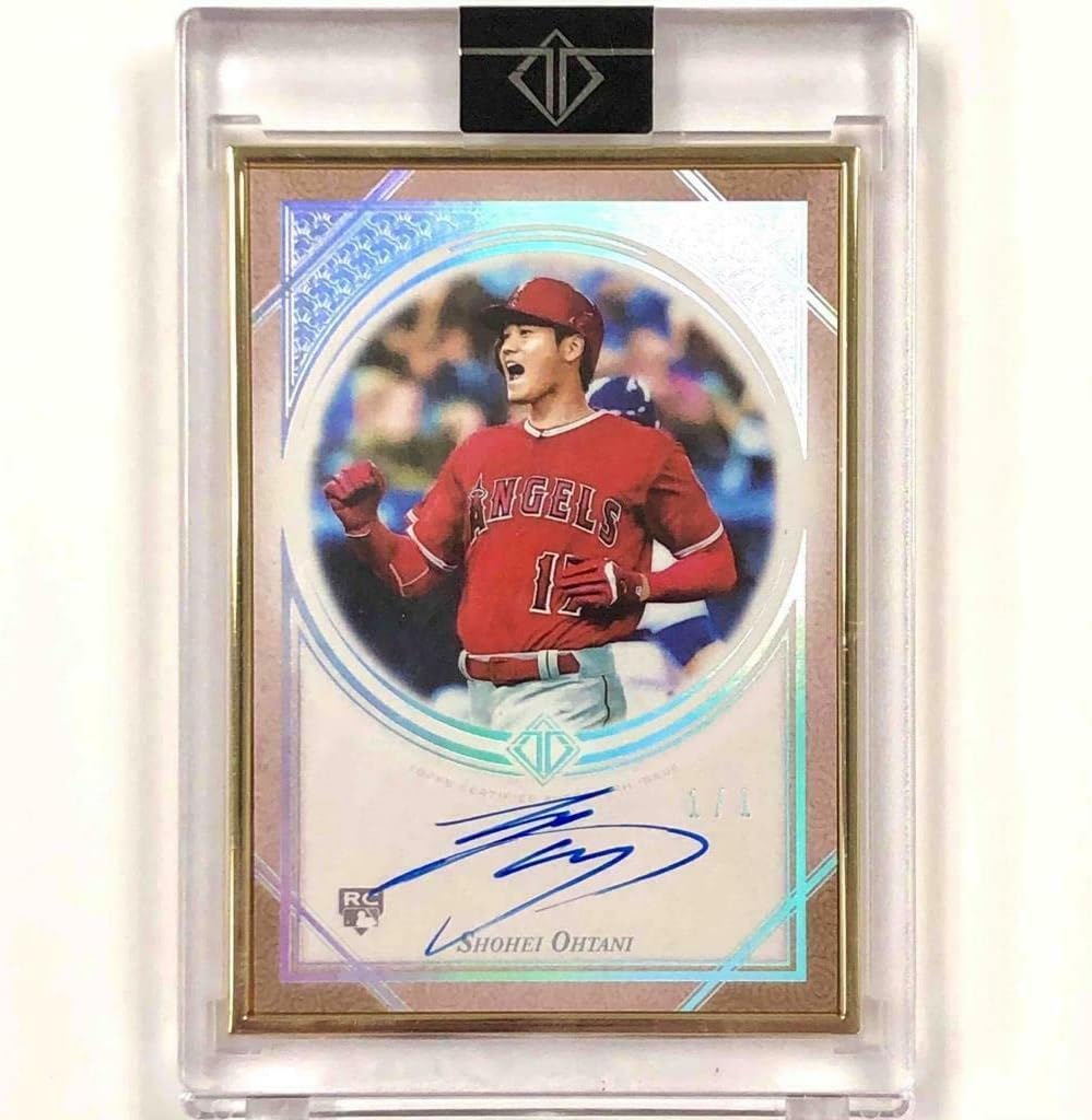 2018 Topps Transcendent Japan RC Shohei Ohtani on-card auto 1/1 rookie ...