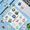 Amazon.com: 100PCS Outdoor Adventure Stickers, Hiking Camping Aesthetic ...