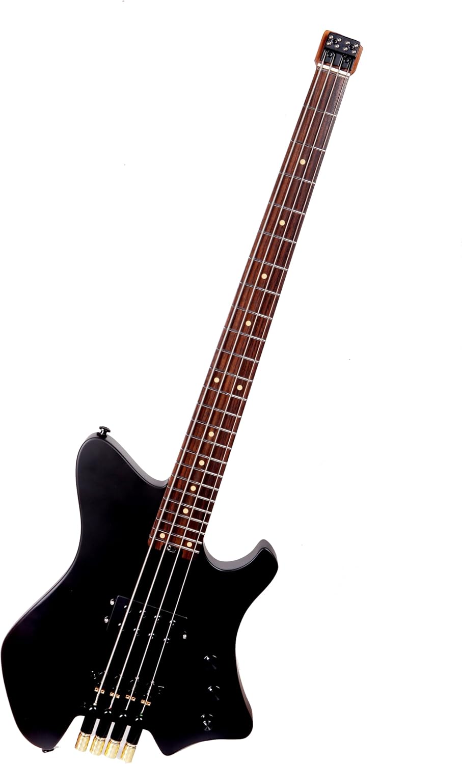 Amazon.com: EART BW-4 4 String Bass Electric Guitar Bass Headless ...