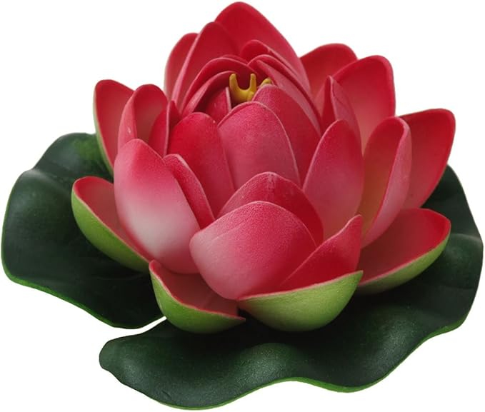 Amazon.com : uxcell Foam Fish Tank Floating Lotus Flower Decoration ...