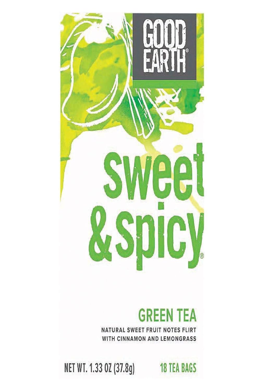 Amazon.com : Good Earth Tea Green Sweet & Spicy : Grocery & Gourmet Food