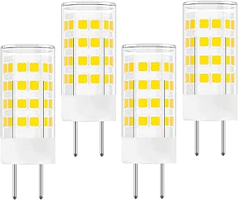 VYAOMLI GY6.35 G6.35 Bi-pin Base LED Bulb 4Watt AC DC 12V, GY6.35 T4 JC ...