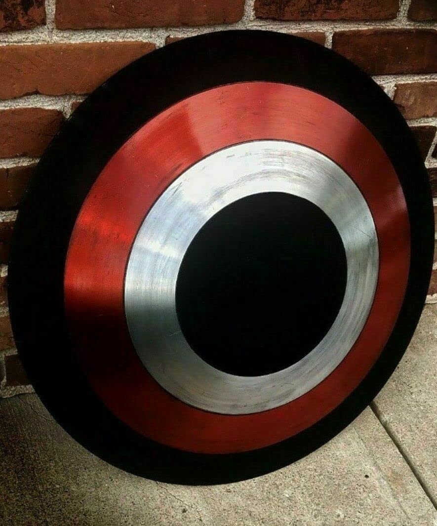Buy Captain America Shield Metal Prop Replica Screen Accurate Marvel ...