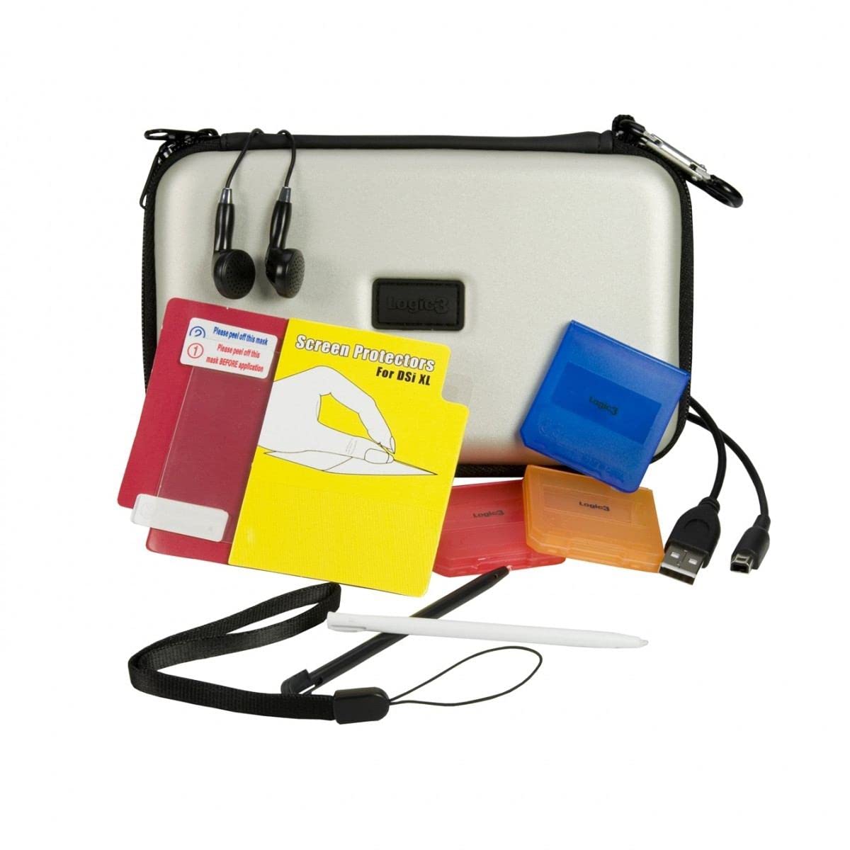 Amazon.com: DSi XL Starter Pack - Silver/Black : Video Games