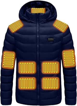 Amazon.com: UNIROSE Intelligent Heating Cotton Clothes Winter New Four ...