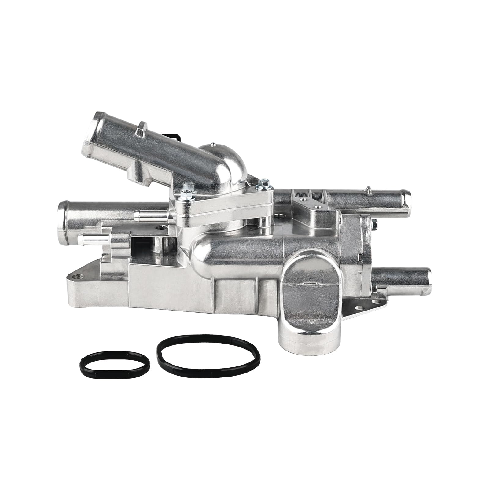 Amazon.com: WMPHE Upgraded Aluminium Engine Coolant Thermostat Housing ...