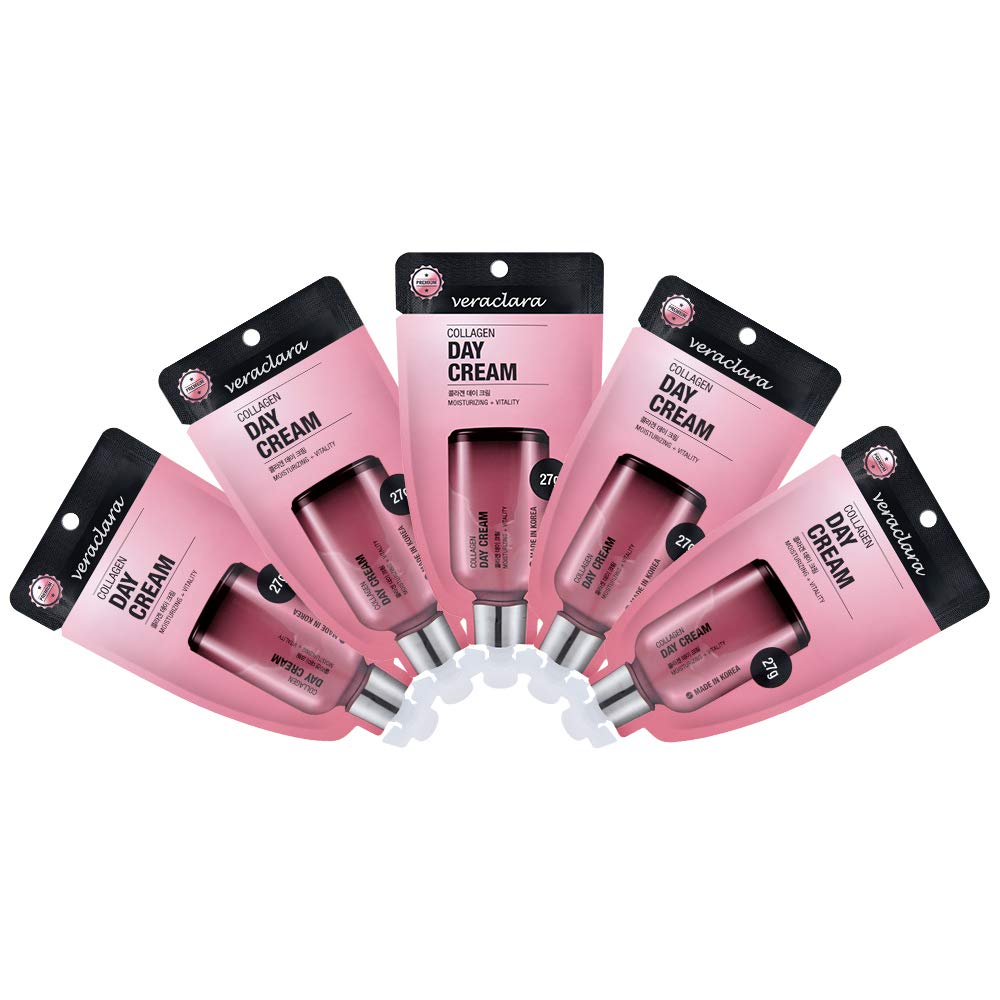Amazon.com: veraclara Collagen Day Cream (27g - 0.95oz) 5 Count in ...