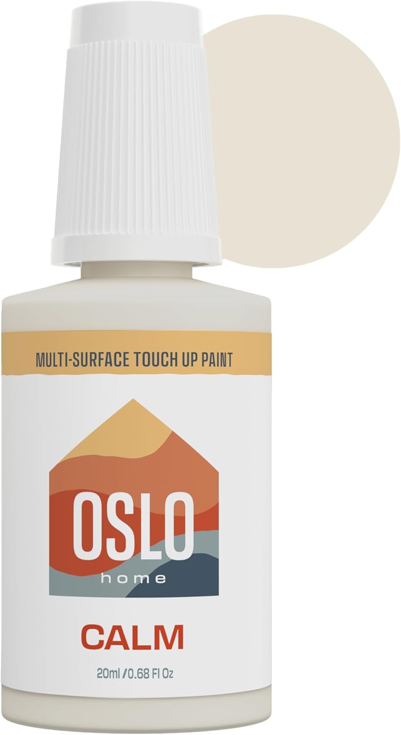 Oslo Home Touch Up Paint, Calm, 20ml, Matte, w/brush in bottle, Quick ...