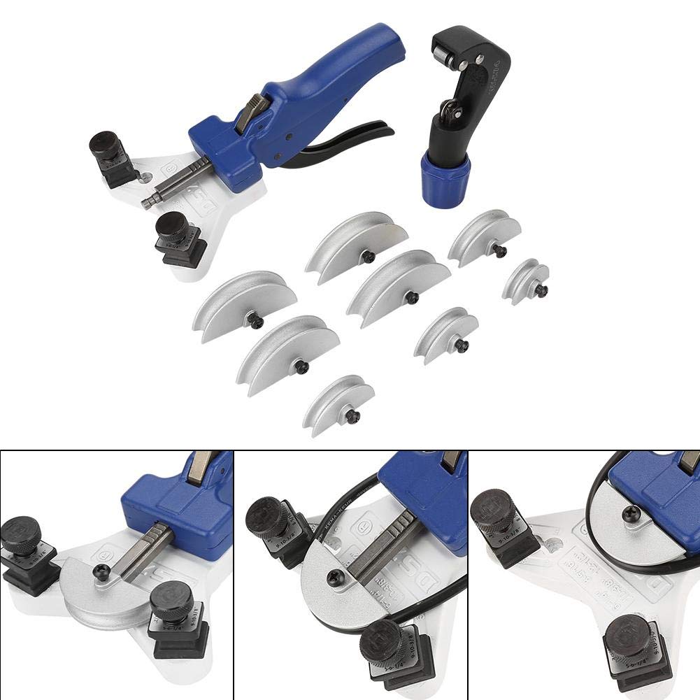 WK-666 Copper Pipe and Tube Bending Kit,Refrigeration Ratchet Tube ...