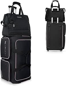 Amazon.com | 3-Piece Dance Kits - 28" Dance Bag + Carry On Bag + Beach ...