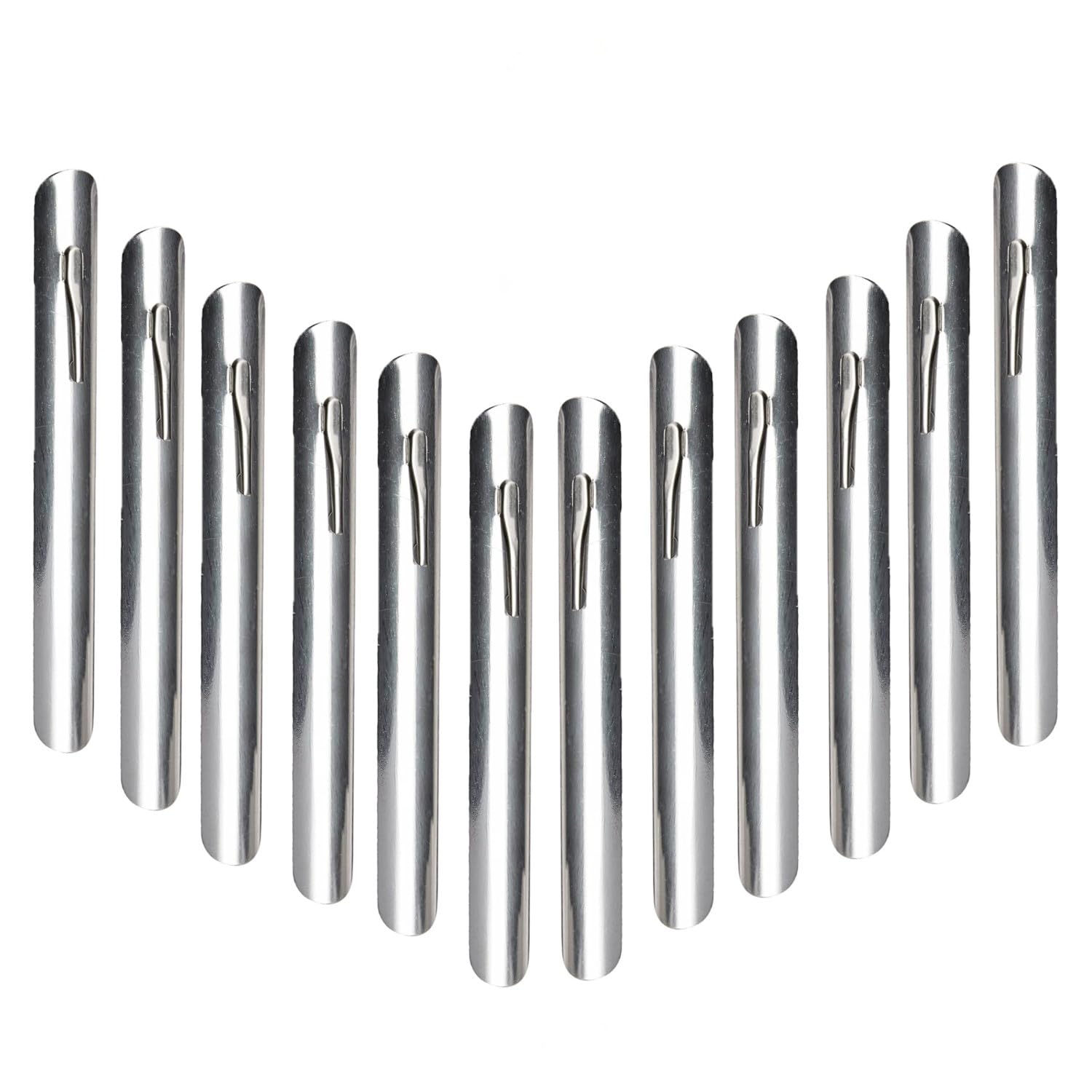 Snapklik.com : Aluminum Table Crumber Silver Color Set Of 12 ...