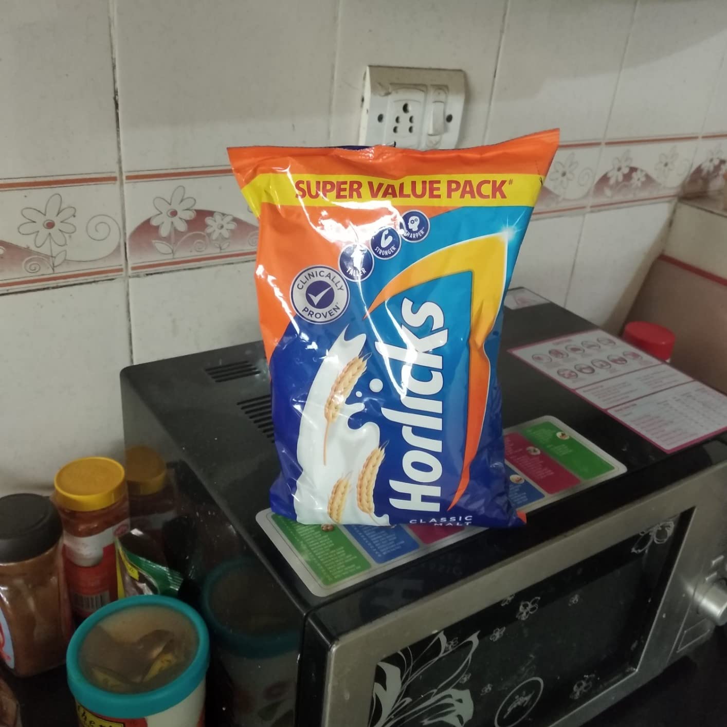 Buy Horlicks Nutrition Drink Pouch| 500 g Online at Low Prices in India ...