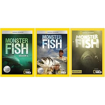 Amazon.com: Monster Fish: National Geographic TV Series Seasons 4-6 DVD ...