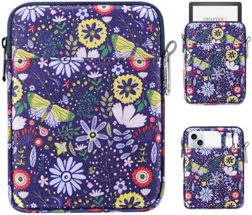 Amazon.com: MoKo Padded Ereader Sleeve Case for 6-7 inch Ereader Tablet ...
