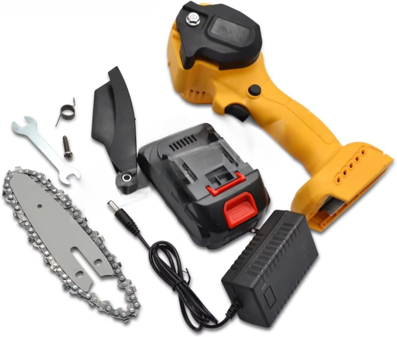 Amazon.com : 21V 4" Mini Chainsaw Electric Tree Saw Hand Chain Saw ...