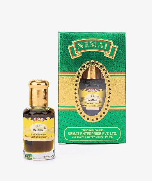 Nemat Majmua 96 Perfume Oil, Traditional Indian Attar, Long Lasting ...