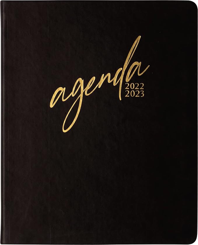 Eccolo 2022 2023 Large Agenda Planner 18 Month Monthly Weekly Views eccolo-2022-2023-large-agenda-planner-18-month-monthly-weekly-views