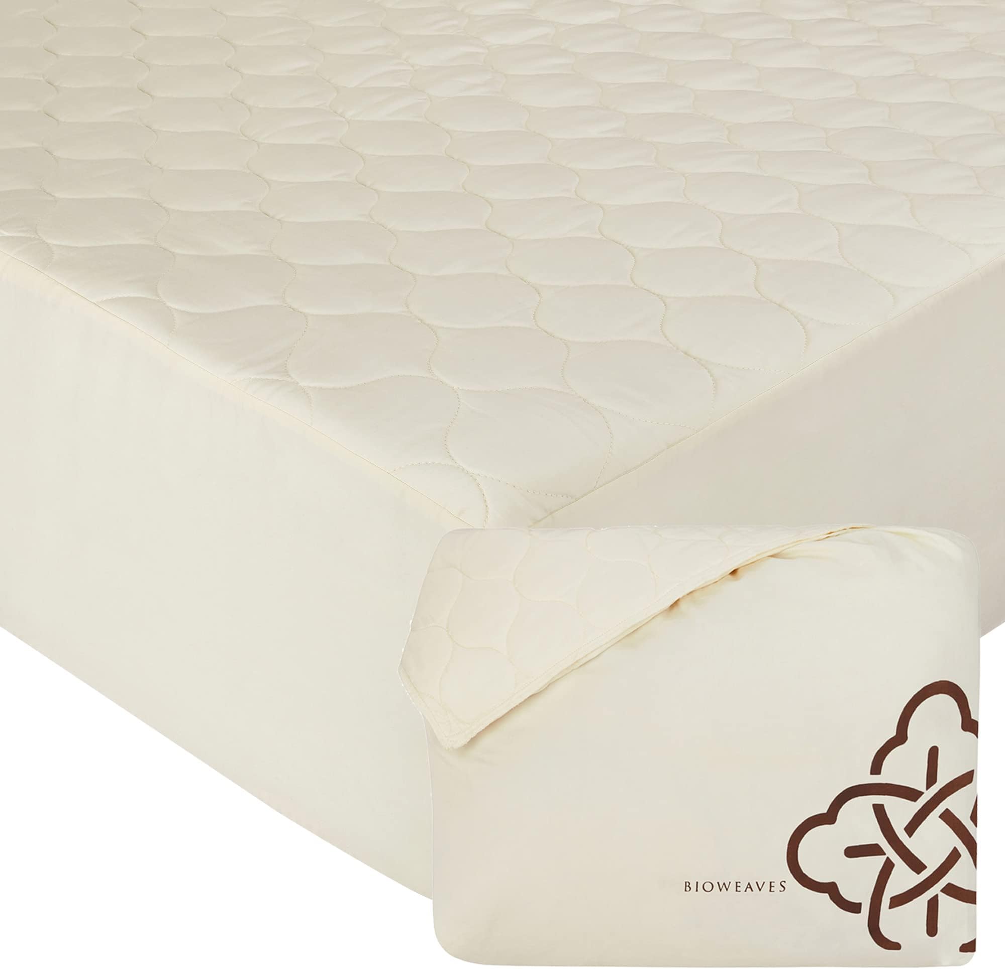Amazon.com: AllerEase Organic Cotton Mattress Pad, Queen White : Home & Kitchen