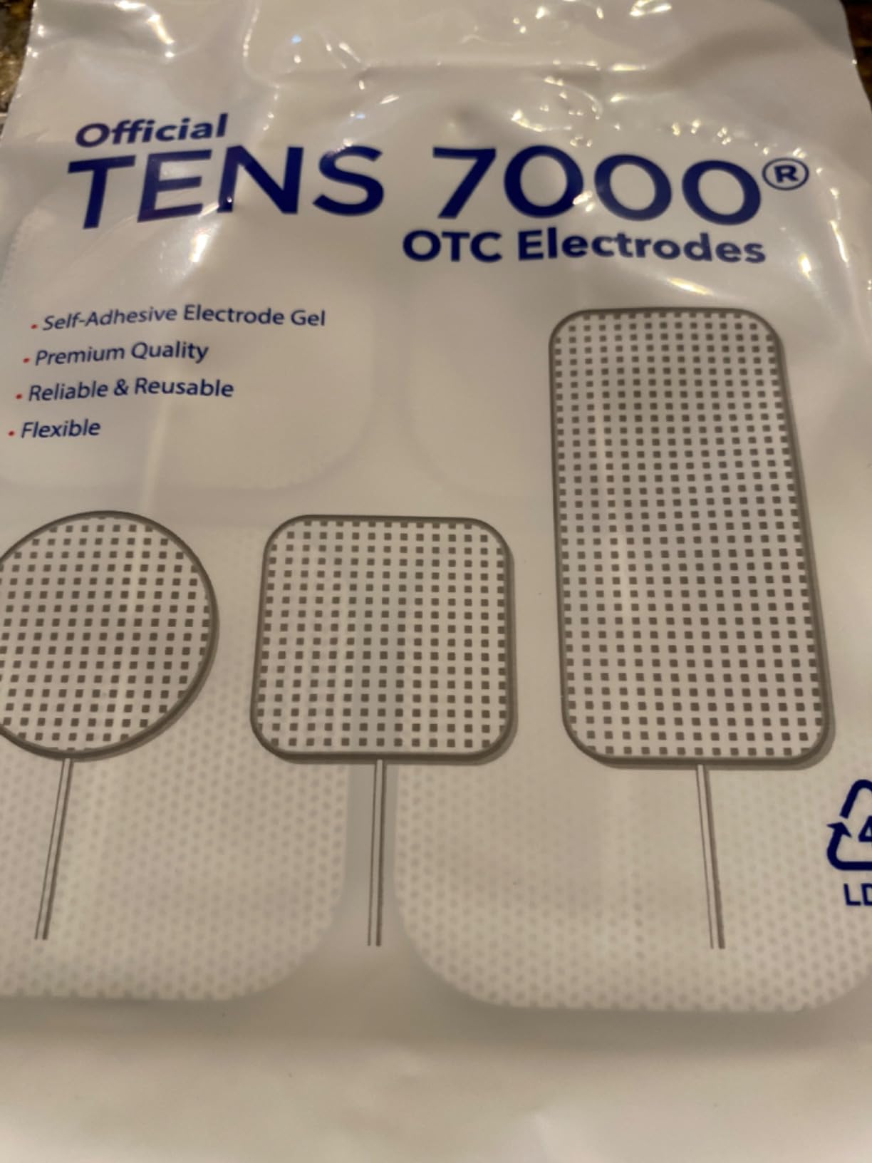 Amazon.com: TENS 7000 Official TENS Unit Electrode Pads - 48 Pack ...