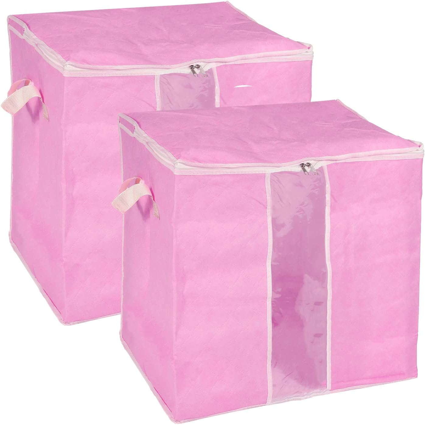 Amazon.com: uxcell Clothes Storage Bag 2pcs Comforters Storage Bags ...