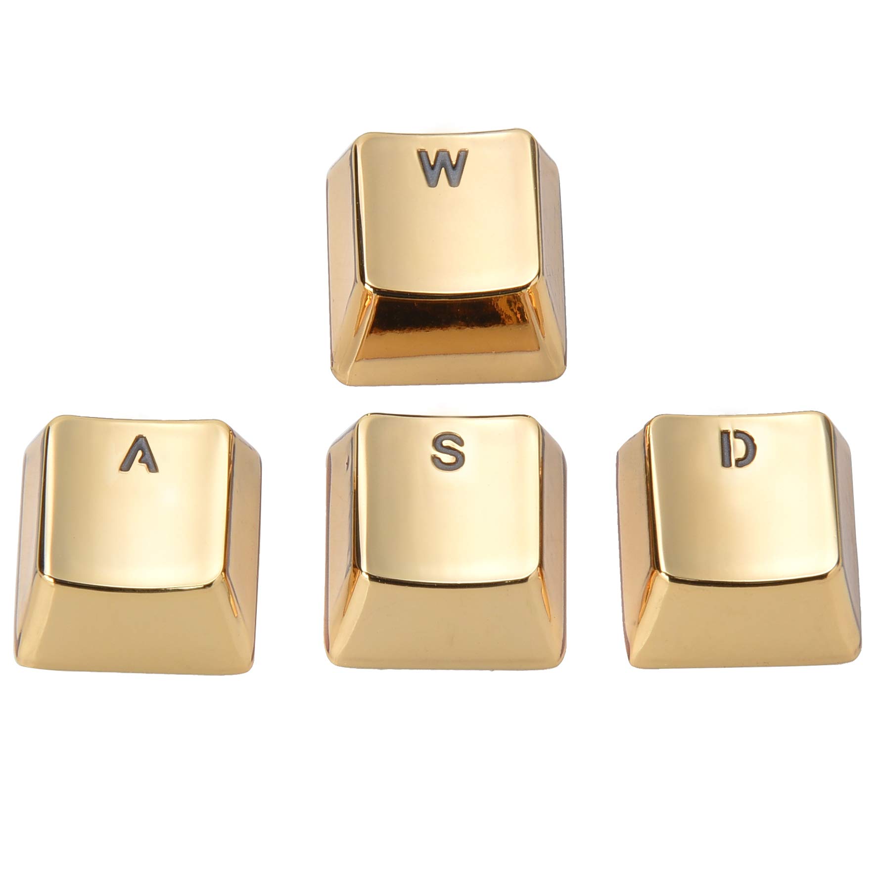 Buy WESAPPINC Metal Keycap QWERASDF 8 Key Cap for Cherry MX Switches ...